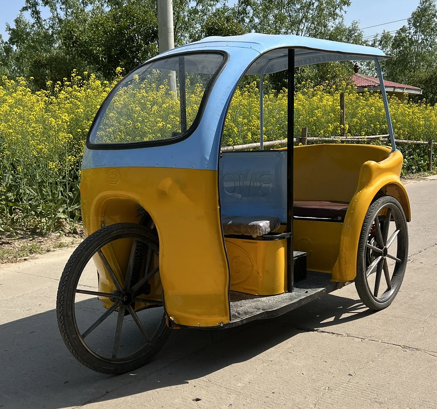 2024 Electric Rickshaw - 1200W Torque, 60V Battery, 4 Passengers
