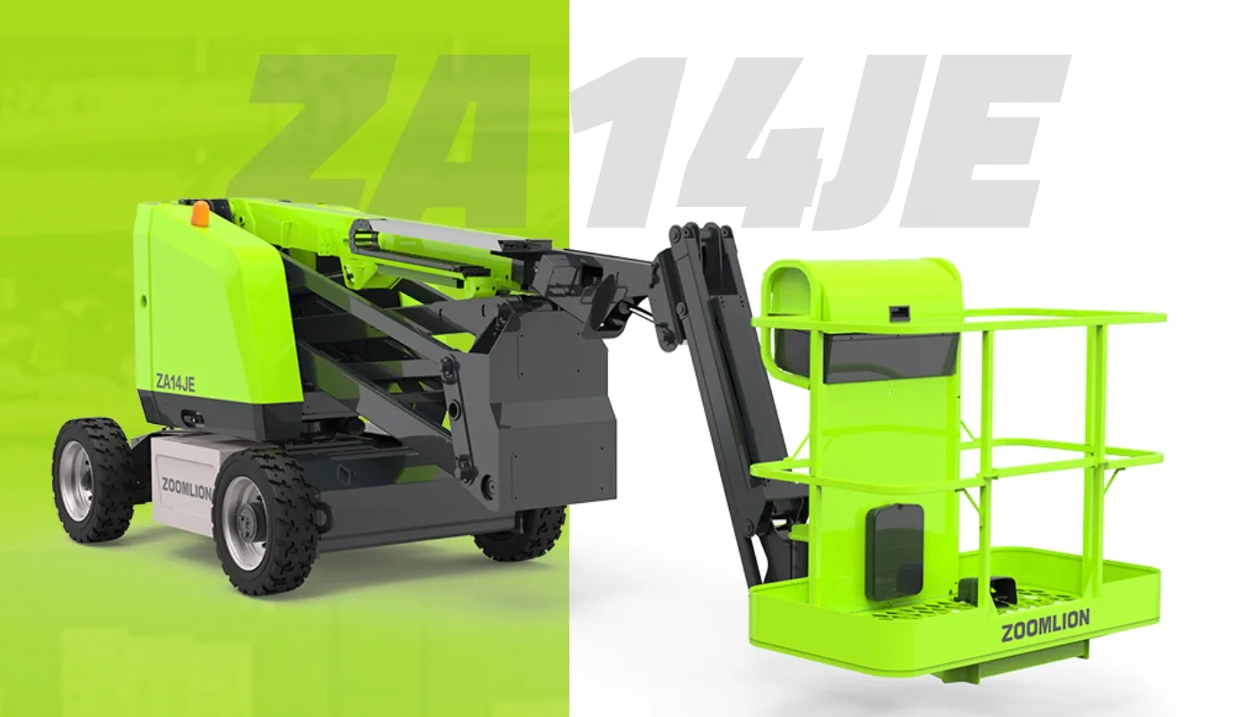 Zoomlion ZA14JE Electric Articulating Boom Lift - 6.5m Height