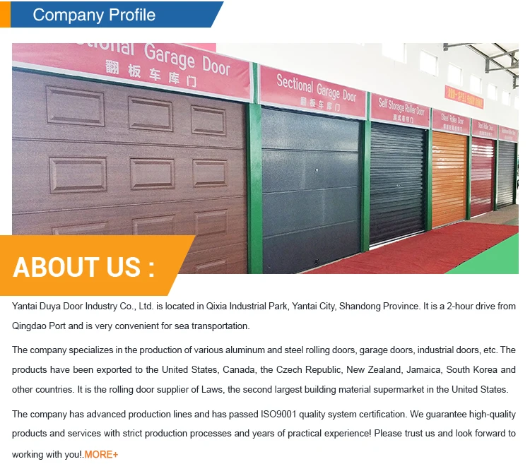 Custom Size Self Storage Roll up Door Waterproofing