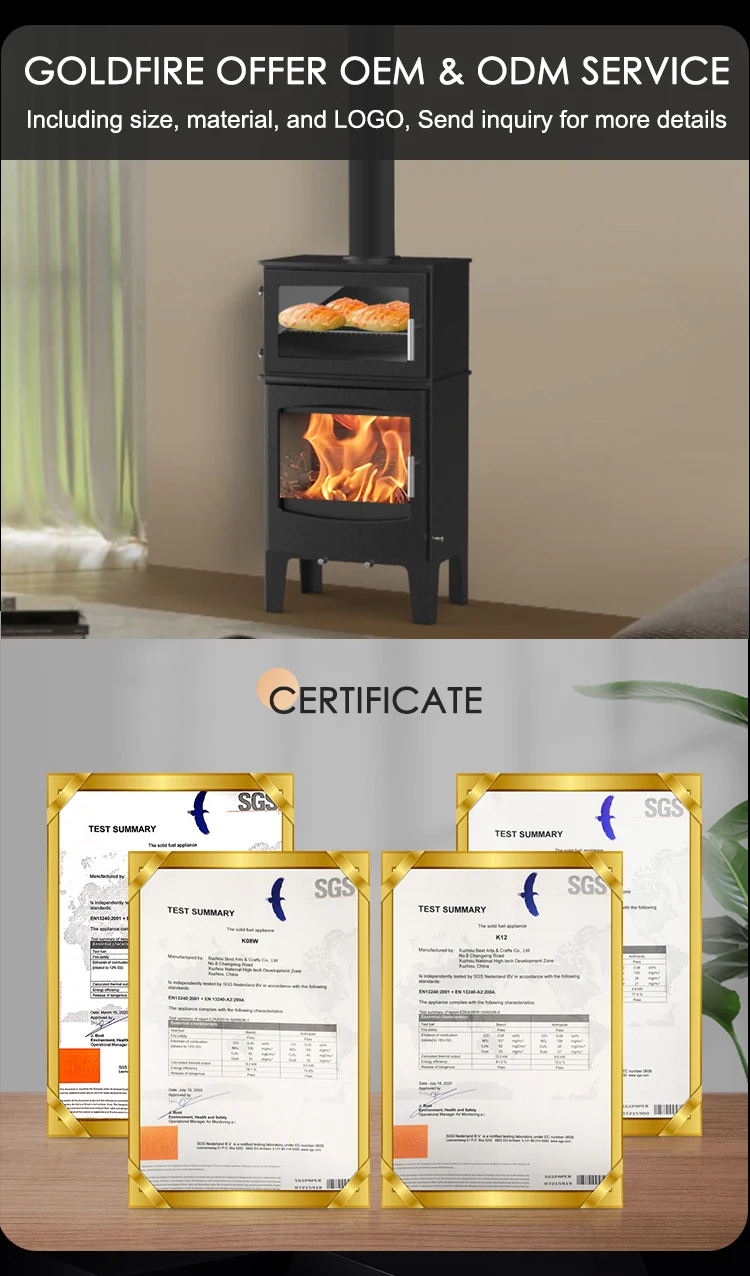 Cold Rolling Steel Fireplace With Oven And Cooktop - Buy Wood Burning ...