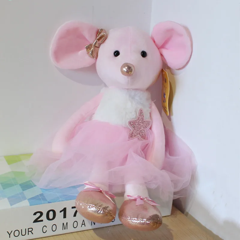 Handmade Ballet Mouse Plush Toy - Perfect for Kids Gifts