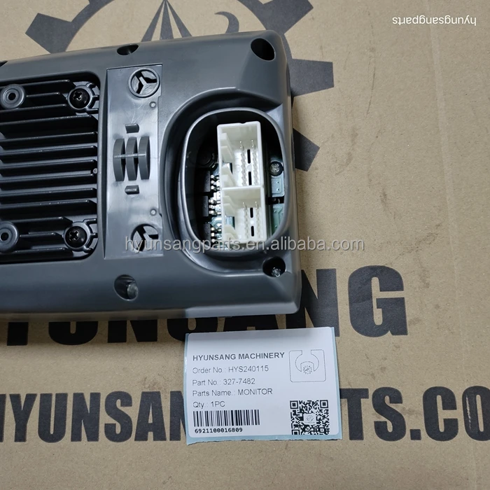 Excavator Parts Operator Monitor 327-7482 3277482 for 320D 323D ...