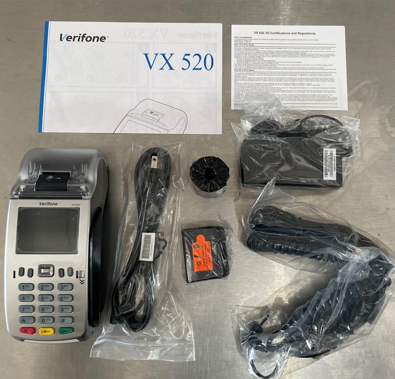 Verifone VX520 COLOR 3G/CTLS - Dual SIM, Online Support