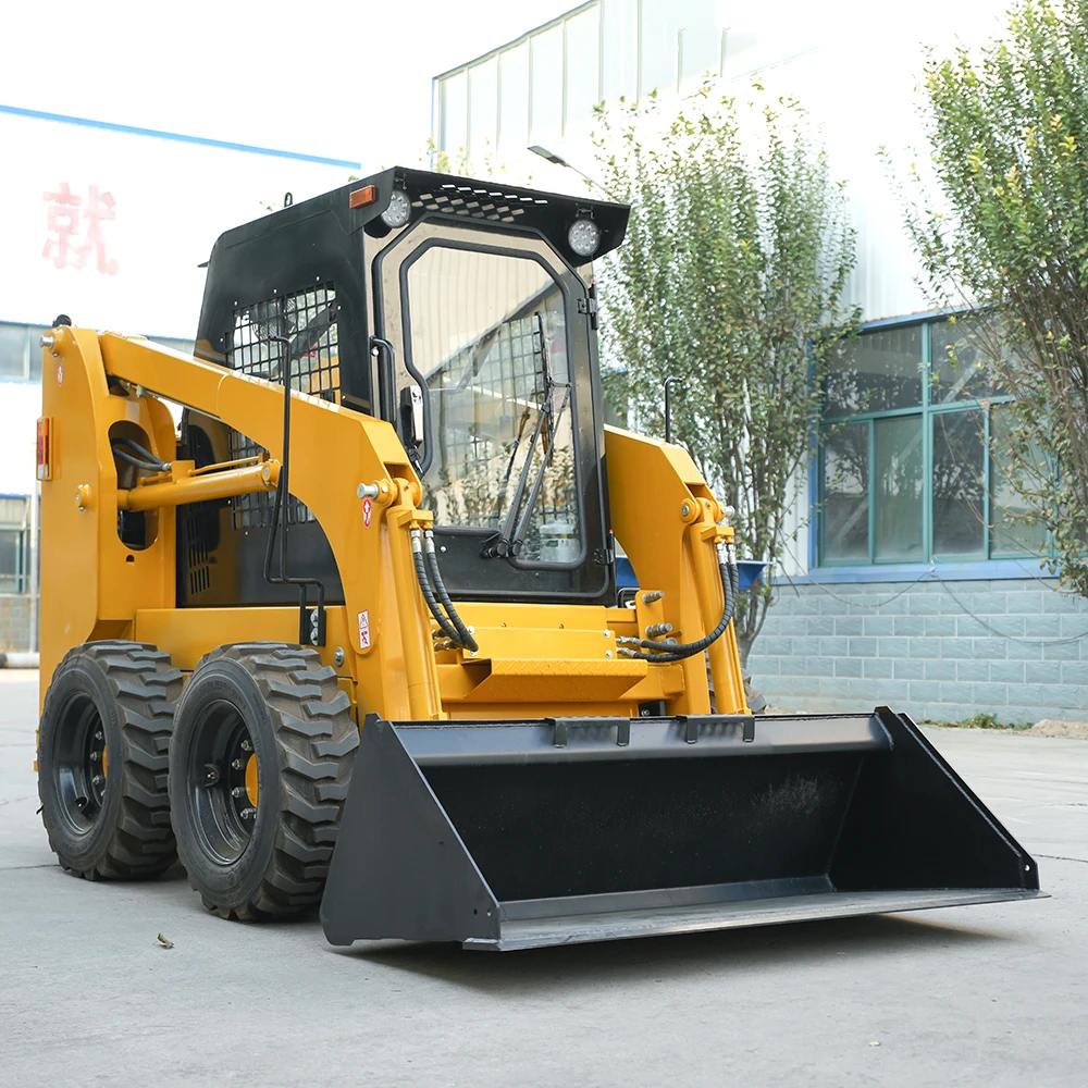 Multi Function Mini Skid Steer Backhoe Loader - 5 Ton