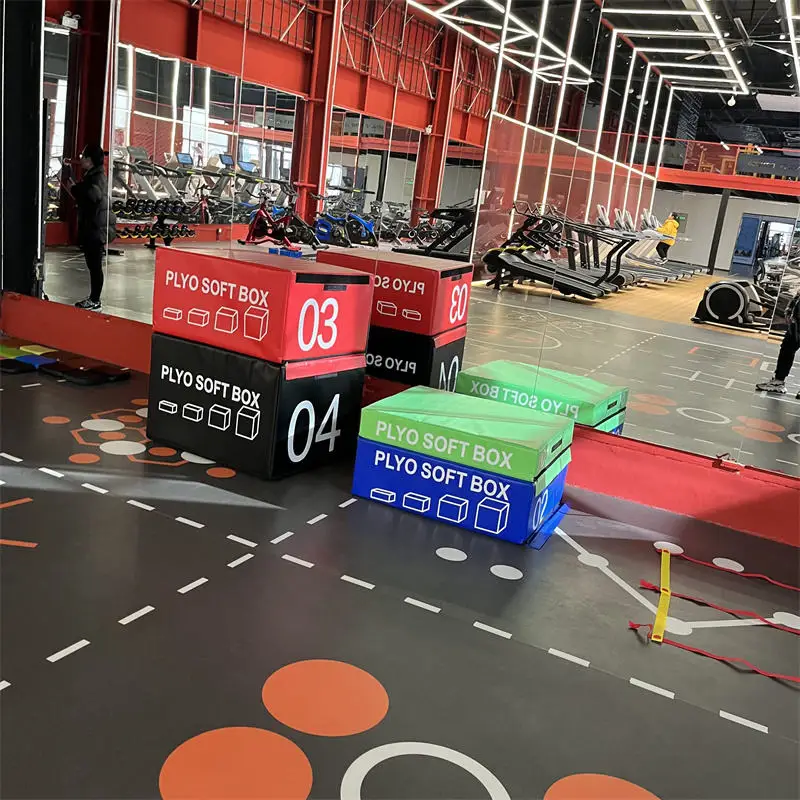 Professional Training Jump Box Fitness Sport Four-level Jump Box With ...