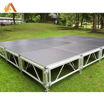 Low Cost Outdoor Adjustable Aluminum Portable Stage Platform For ...