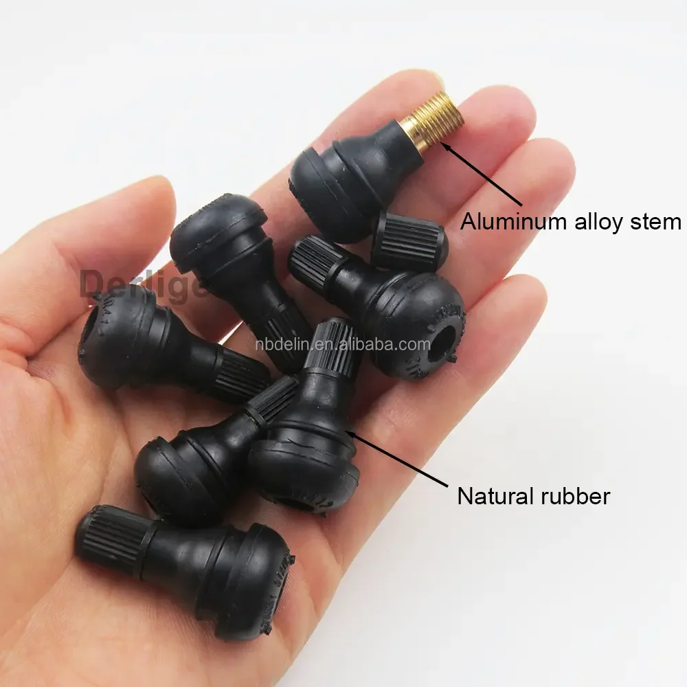 Universal Rubber Tire Valves - Reliable Replacement Stems