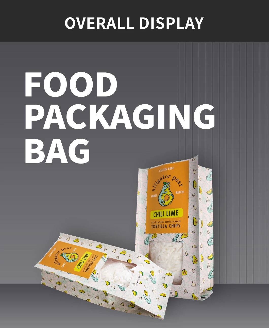 Factory Price Kraft Paper Potato Chips Packaging Bag Tortilla Chips ...