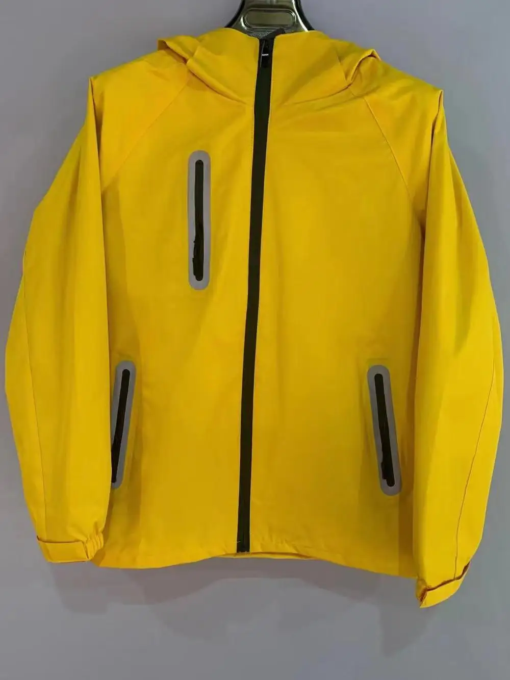 Custom Windbreaker Hoodie Jacket Coat With Zipper Mens Customizable ...