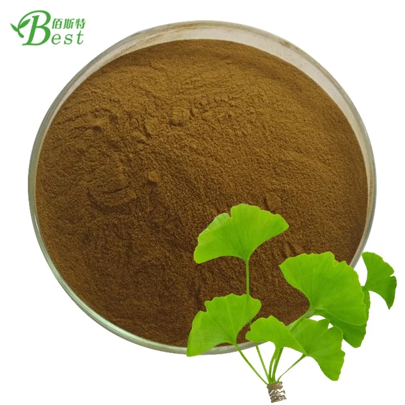 Ginkgo Biloba Leaf Extract Powder Free Sample Ginkgetin 24% Bilobalide ...