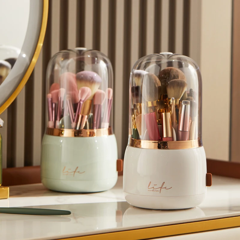 Wholesale Multifunction 360 Degree Rotating Makeup Brush Holder ...