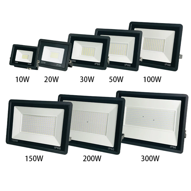 Outdoor Aluminum 220v 20w 30w 50w 100w 150w 300w High Lumen Ip65 ...