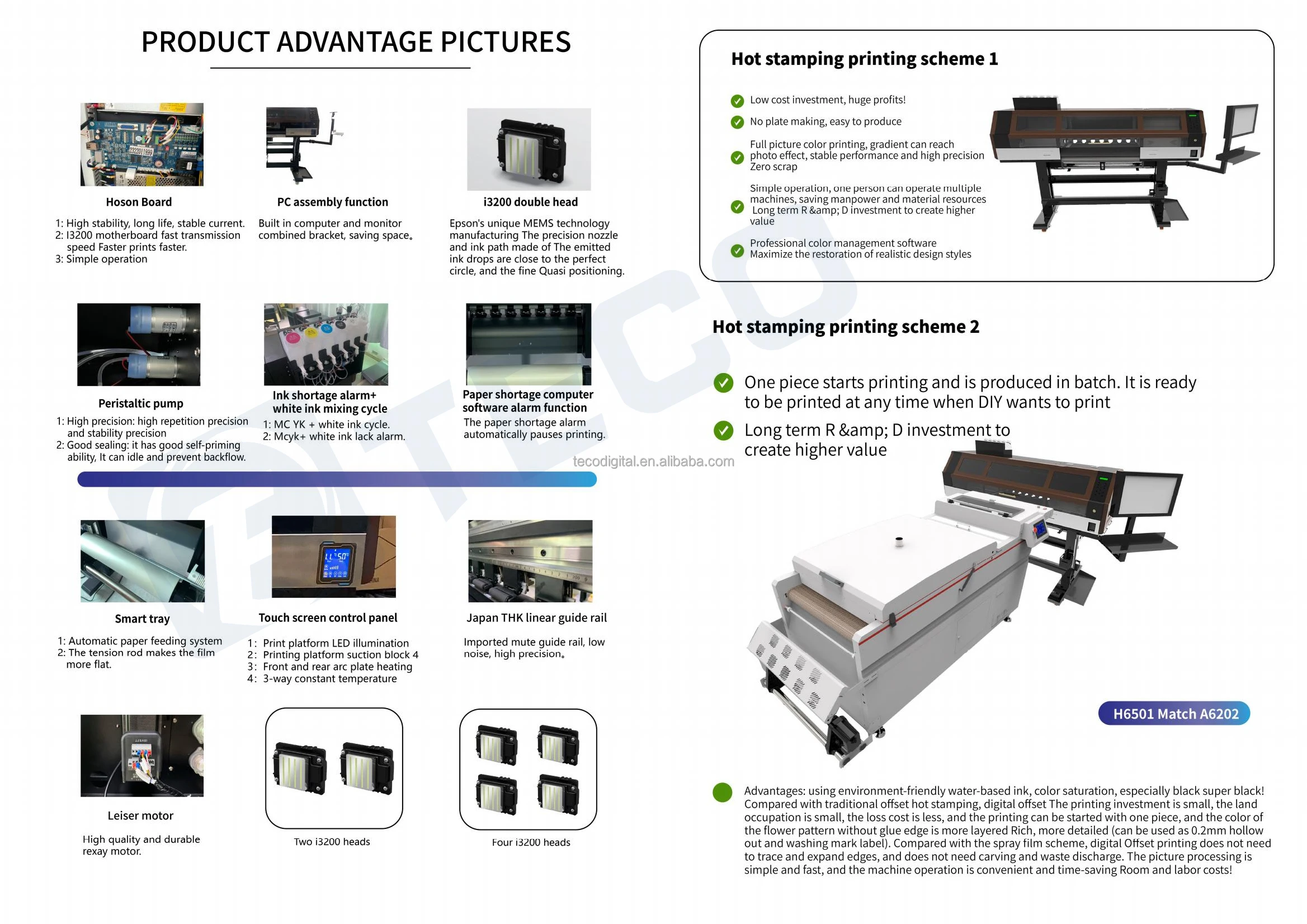 Hot Sale 4 Head I3200 60cm Dtf Printing Machine Roll To Roll Dtf Labels ...