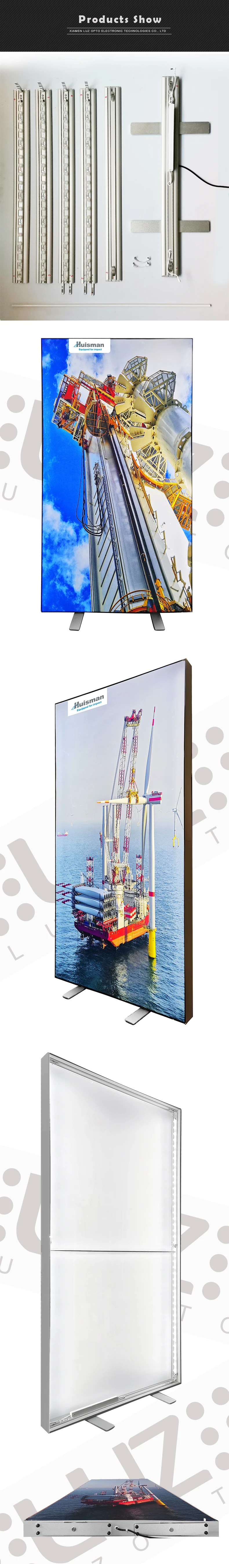 Large Trade Show Booth Led Fabric Light Box Trade Show Booth Display ...