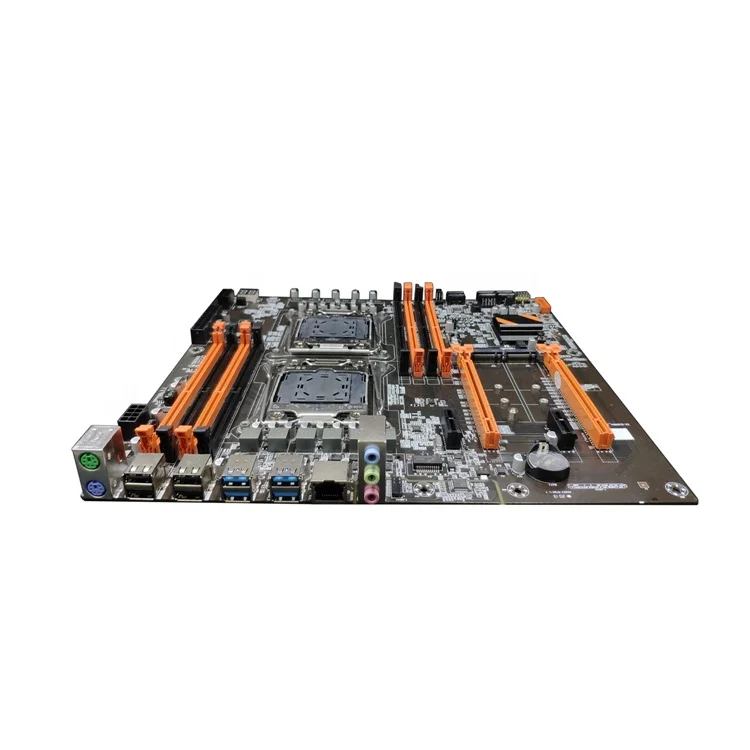X99 F8D X99 Motherboard - Dual CPU, 32GB DDR4, M.2 NVME