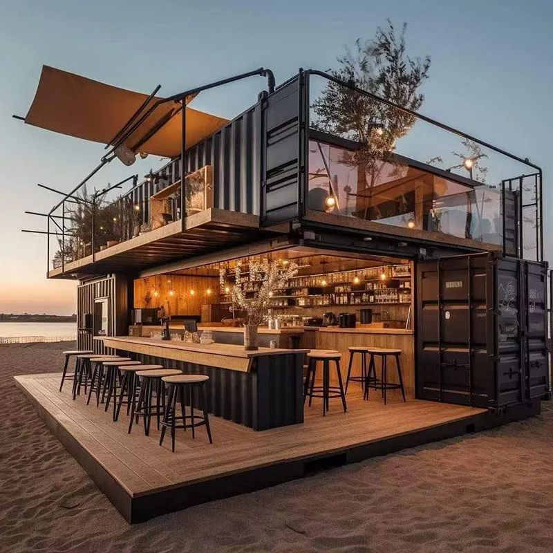 20/40 Ft Shipping Container Bar Design for Cafe/shop/booth