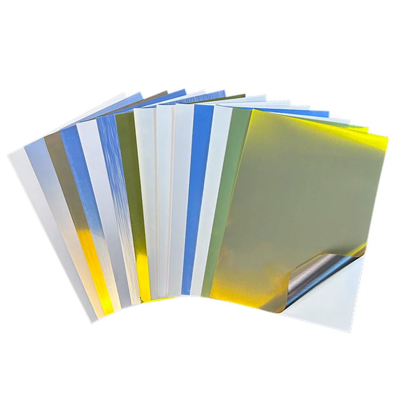 Holographic Printable Vinyl A4 Size Waterproof Self Adhesive Rainbow ...