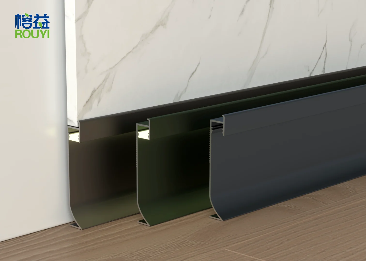 Foshan Manufacturer Factory Decorative Metal Floor Tile Baseboard ...