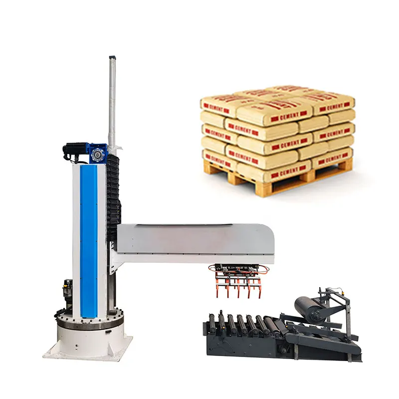 Semi Automatic Bag Scara 25kg Automated System Stacker Cobot Machines ...
