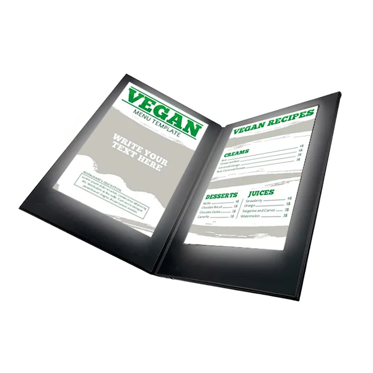 Restaurant Menu Displays Led Light 2 Panel 3 Light View Led Menu Led ...