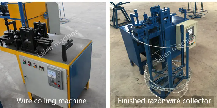 Razor Blade Type Razor Barb Wire Mesh Making Machine - Buy Razor Wire ...