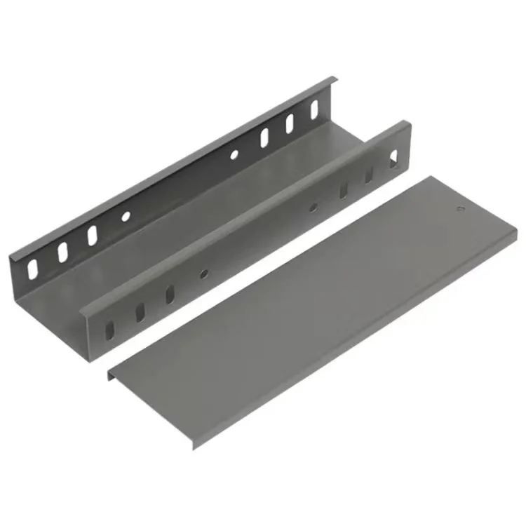 Fireproof spray plastic trough type cable tray 150*100 stainless steel ...