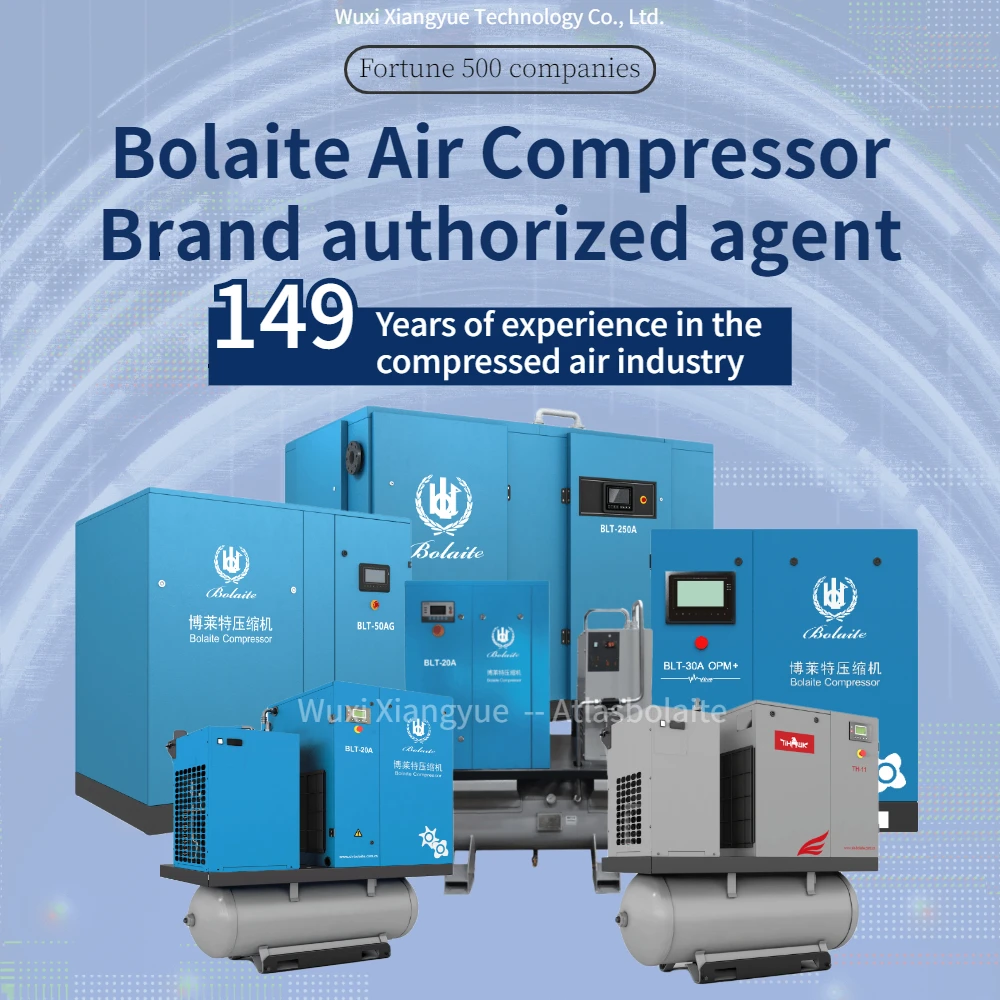 Atlascopco Group Bolaite Screw Air Compressor 4kw-90kw Electric Silent ...