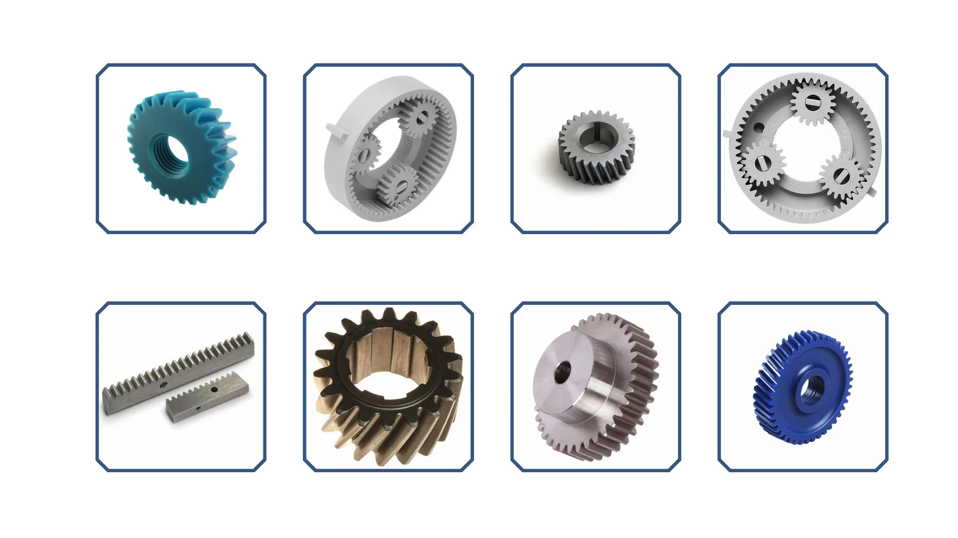 Customized Large Brass Internal Ring Gear Herringbone Tooth Profile For ...