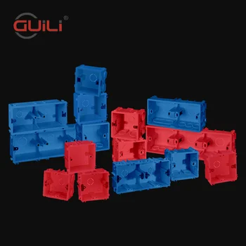 Universal Plastic Enclosure Socket Back Box Outlet Wall Mounting ...