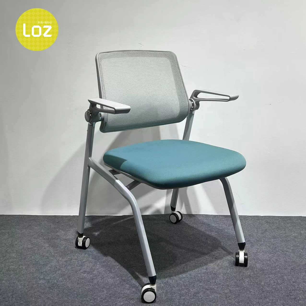Multi-color Stacking Student Office Chair Mesh Fabric Conference ...