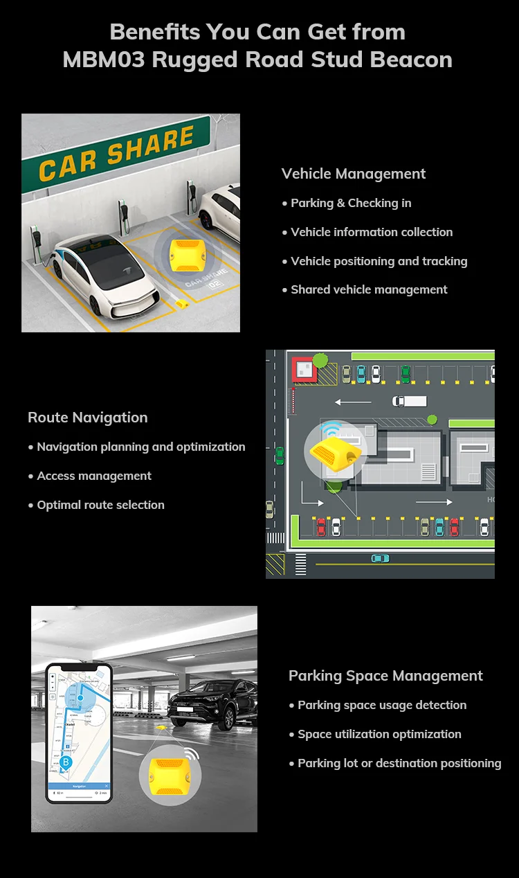 Minew Robust Beacon MBM03 - 10 Year IOT RTLS for Indoor Tracking