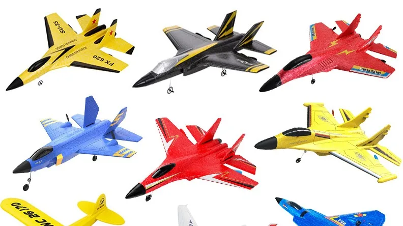 Kids Hobby Rc Plane Army Radio Control Glider Aircraft Quadcopter Plane ...