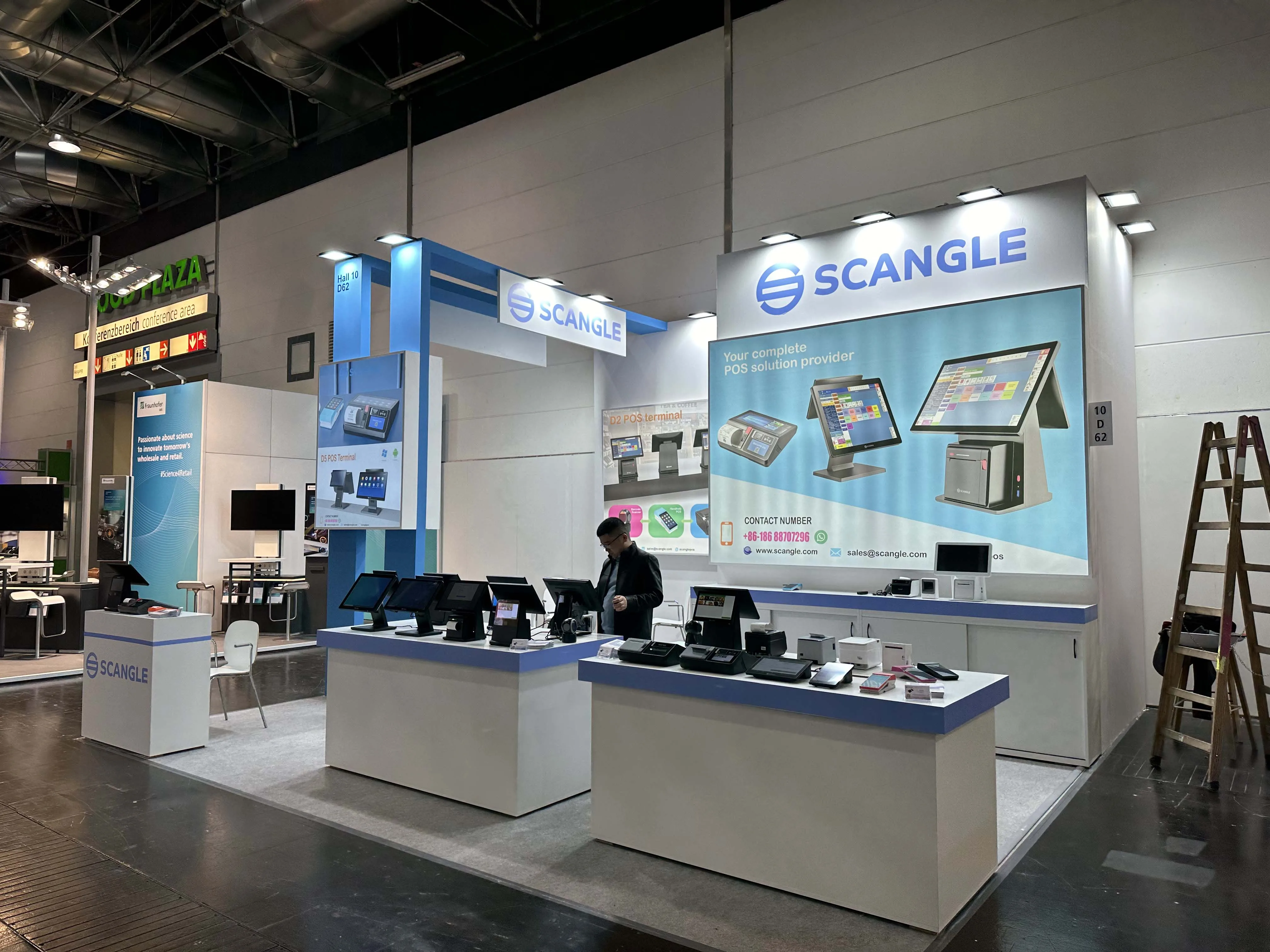 Scangle V10 All in One POS System for Restaurant Ordering