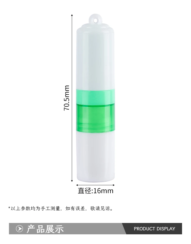 Thai 2 in 1 Aroma Oil Inhaler Bottle Nasal Inhaler Sticks Essential Oil ...