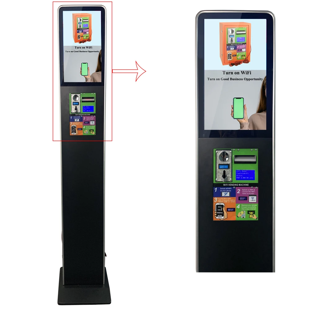 Business Network Service - 18.5 Inch Display Screen Kiosk