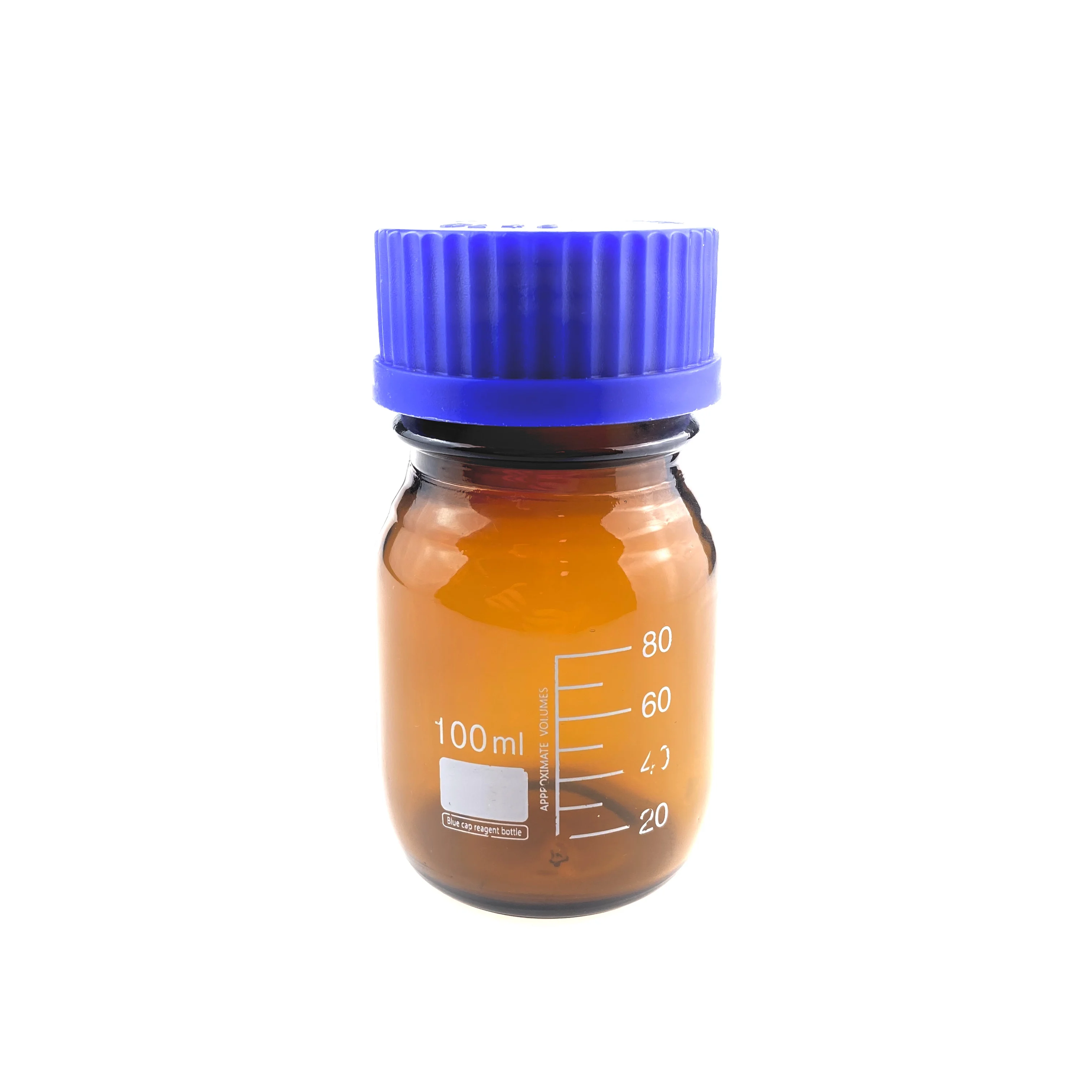 Customized Logo 100ml Reagent Bottles Amber Mobile Phase Duran Bottle ...