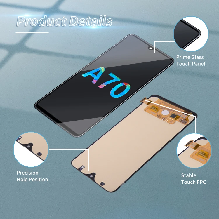 Mobile Cell Phone Display For Samsung A70 Lcd Replacement Mobile Cell ...