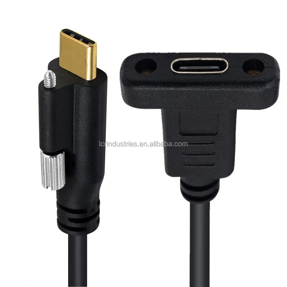 USB Type C Extension Cable - Fast Charging & Data Transfer