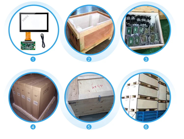 7 Inch Multi Touchscreen High Solution Ilitek Eeti Controller Usb ...