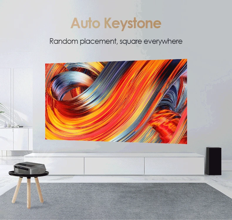 Pro Projector Full Hd Home Theater Cinema 15000 Lumens Led Beamer Pro ...