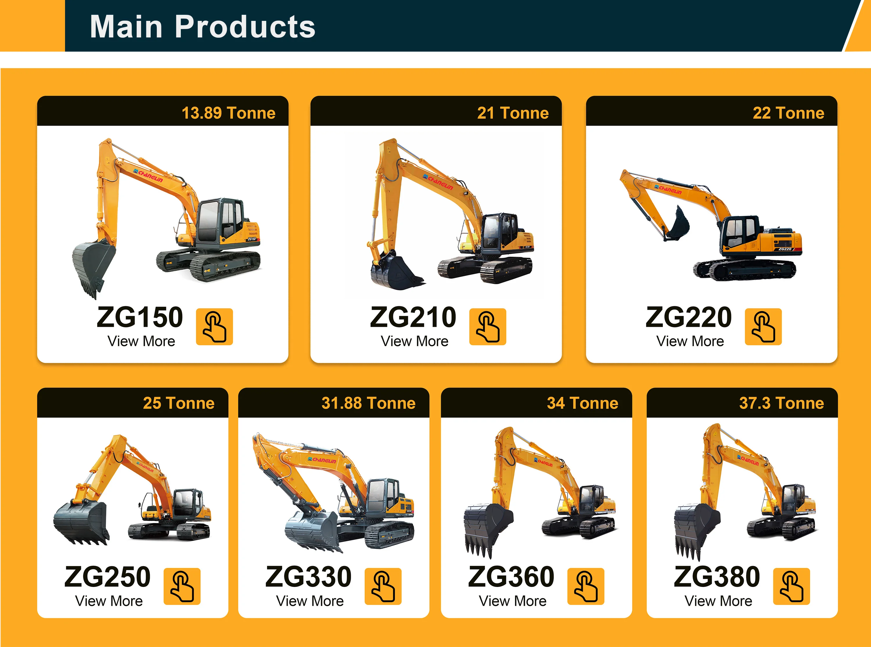 SINOMACH-CHANGLIN 22 Ton Heavy Equipment - Efficient Excavator