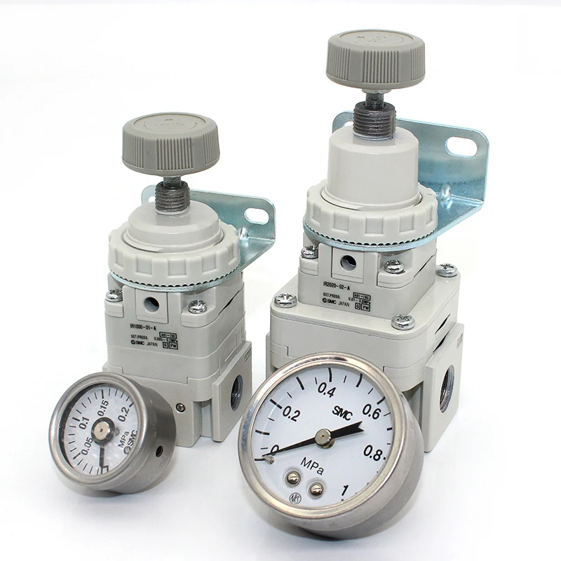 SMC Precision Pressure Reducing Valve Pneumatic Air Regulator IR1000 ...