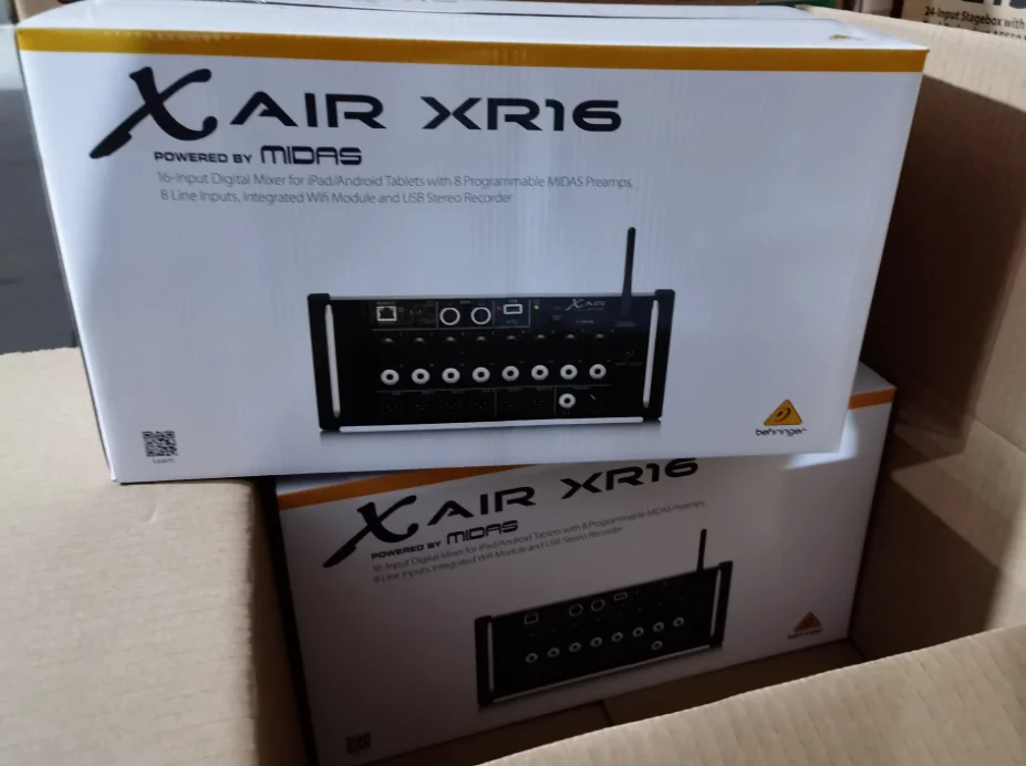 Behringer X Air Xr16 Digital Mixer Studio Equipment 16-channel Remote ...