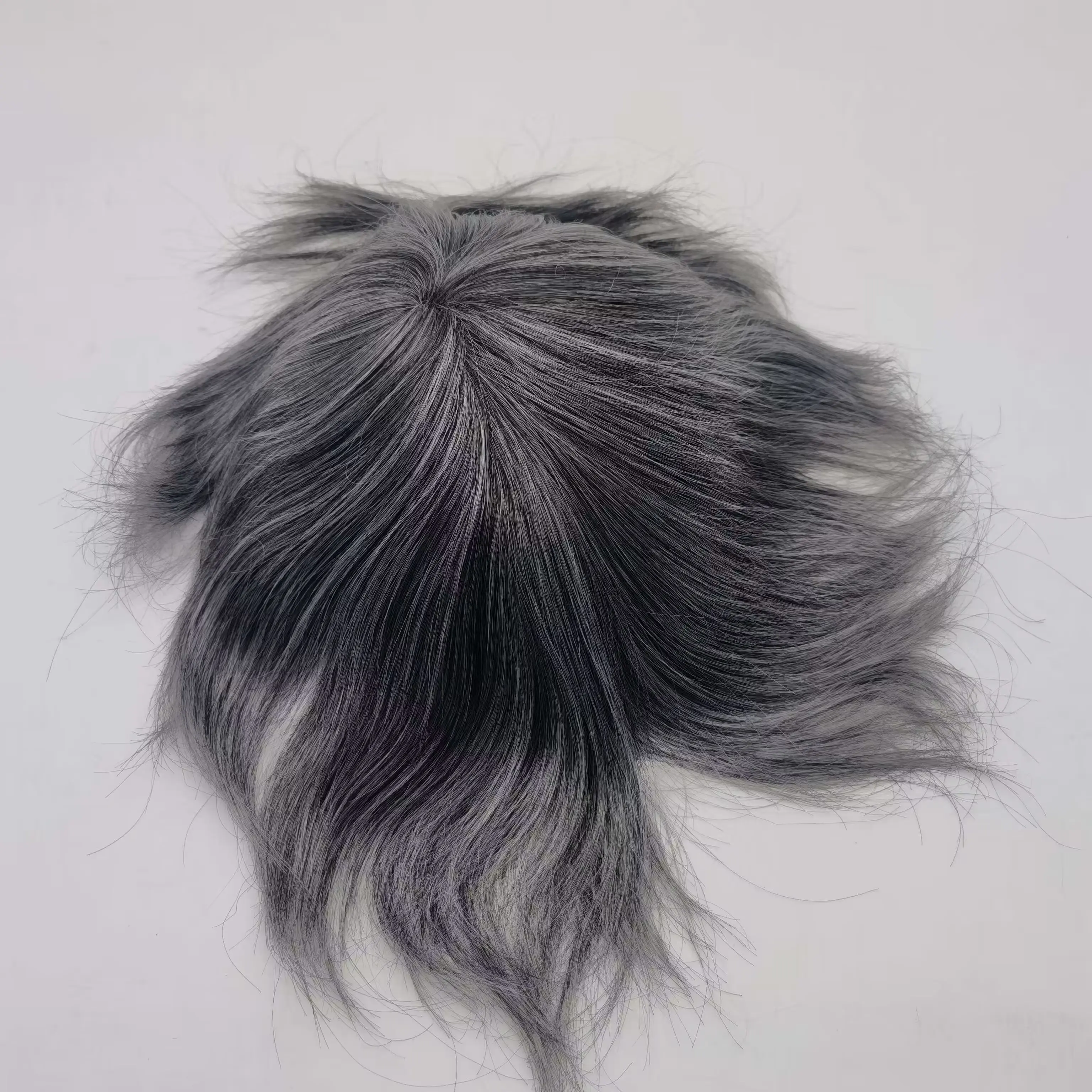 Factory In Stock 100% Real Indian Remy Human Hair 1b50 Grey Color Full ...