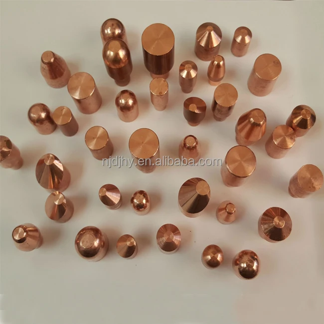 Copper Alloy Electrode Cap Tip for Spot Welding - Durable & Efficient