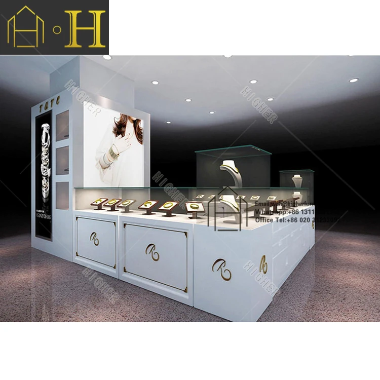 Luxury Jewelry Showcase - Elevate Your Shop's Design