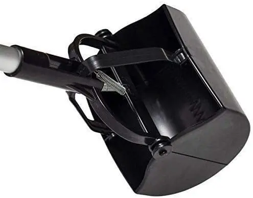 Heavy Duty Aluminium Handle Poop Scooper Shovel Long Reach Dog Waste ...