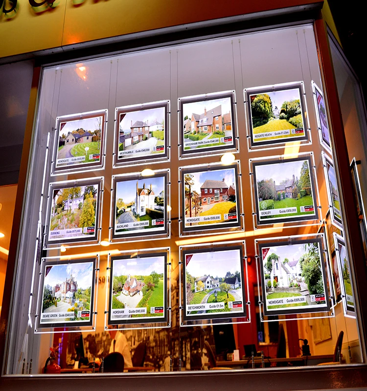 A1-a4 Size Led Custom Menu Board Acrylic Material Picture Introduction ...