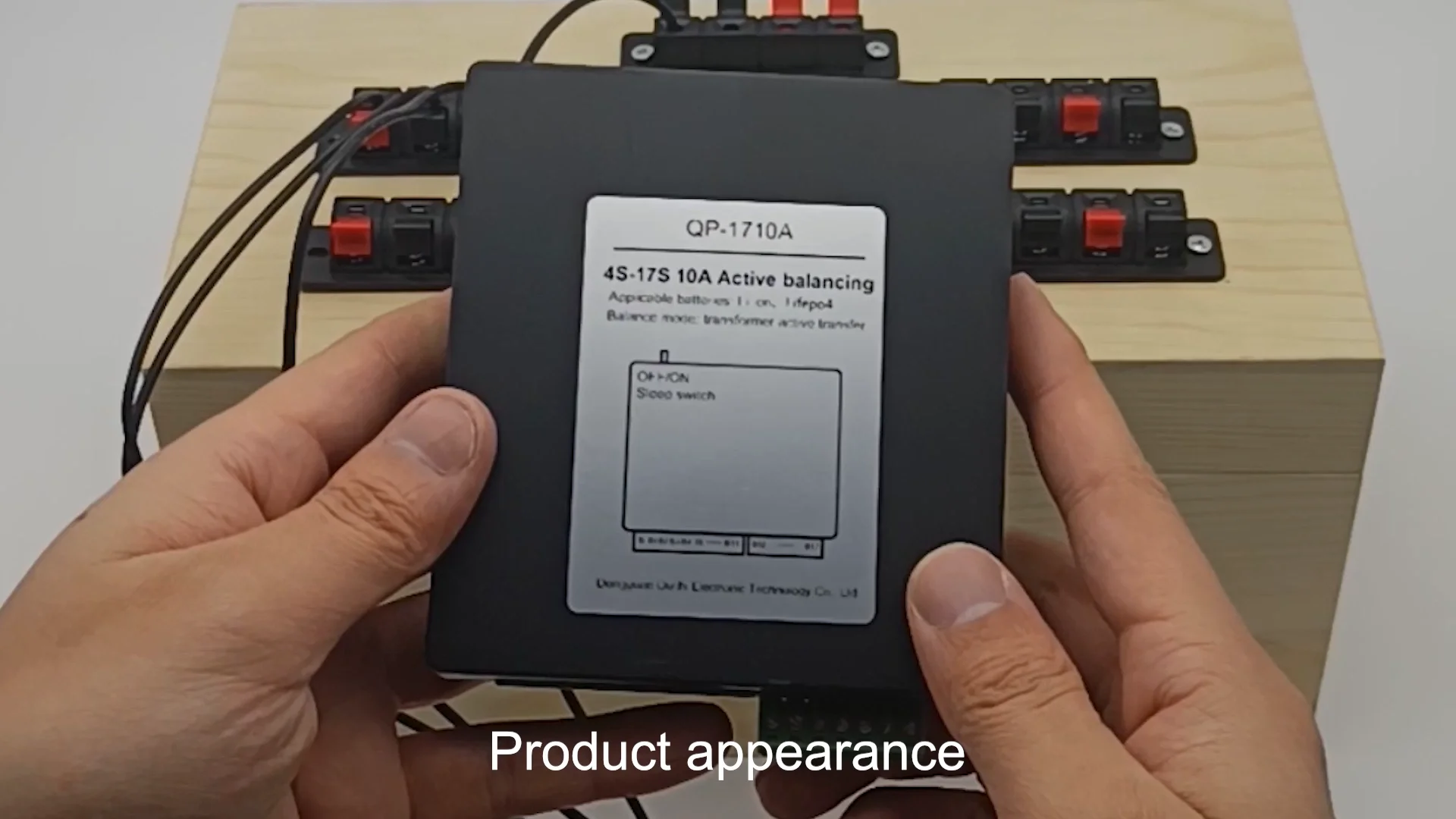 Qucc Li-ion Lifepo4 10amp Active Balancing Lto Lfp 4s 8s 17s 20s 24s ...