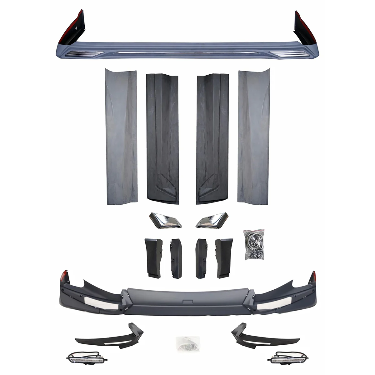 Car Modified Body Kits Bodykit for Vellfire Upgrade to Alphard 2019 ...